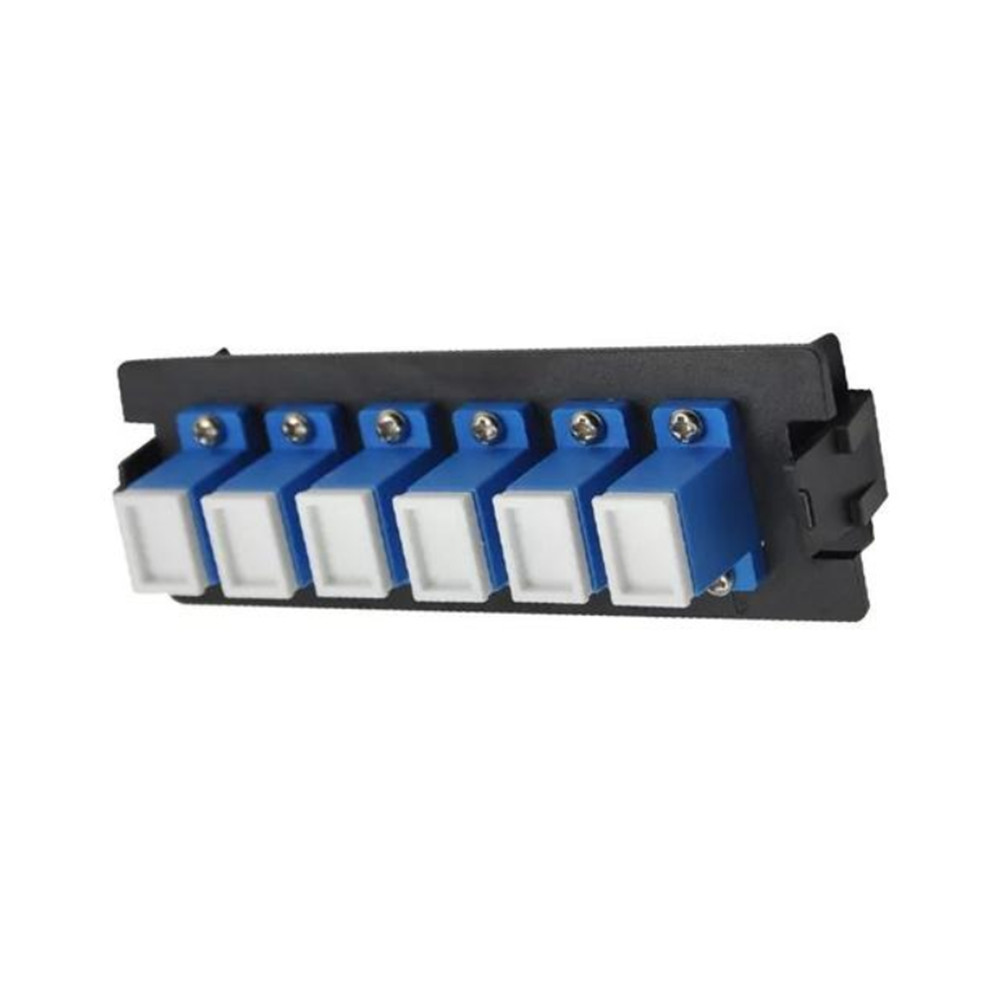 Quality MPO Optical Fiber Termination Box Splice Patch Panel 24 Port SC Simplex for sale