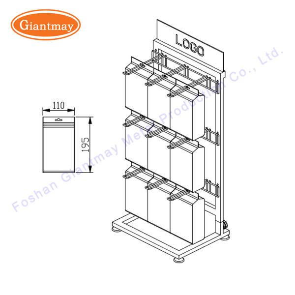 Quality Cigarette Hanging Hooks Rack For Sale Tabletop Display for sale