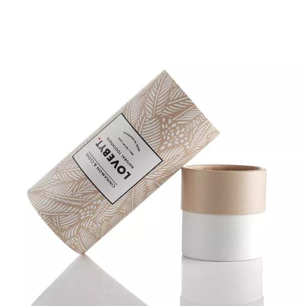 Quality Toothpaste Cylinder Tube Packaging Printing Round Packaging Boxes for Cosmetic for sale