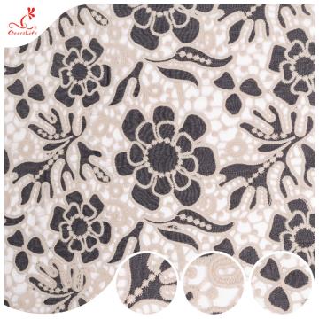 Lightweight Water Soluble Lace Polyester Embroidery Guipure Chemical Lace Trim