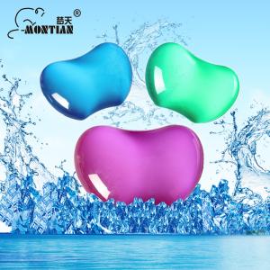 Quality Gel Translucent Transparent Mouse Pad Wrist Support Customized Logo for sale