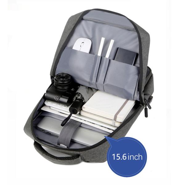 Quality OEM ODM Portable 15.6 Inch Laptop Backpack Oxford smart work rucksack with USB for sale