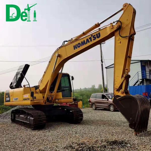 Quality Used PC200 Crawler Excavator Second Hand 20ton Digger for Sale Backhoe Ready for sale