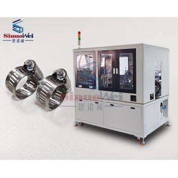Quality Automatic Large American Hose Clamp Assembly Machine for sale