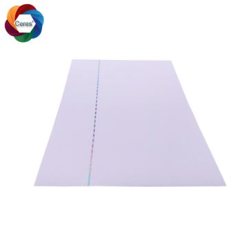 Quality A4 Hologram Security Bond Paper With Watermark Cotton UV Invisible Fiber for sale