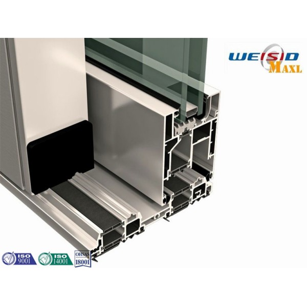 Quality AA6061 T6 Aluminium Extruded Profile Powder Coated For Doors for sale
