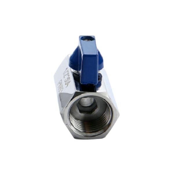Quality Pn63 Bsp Female Threaded 316 Ss Mini Ball Valve for sale