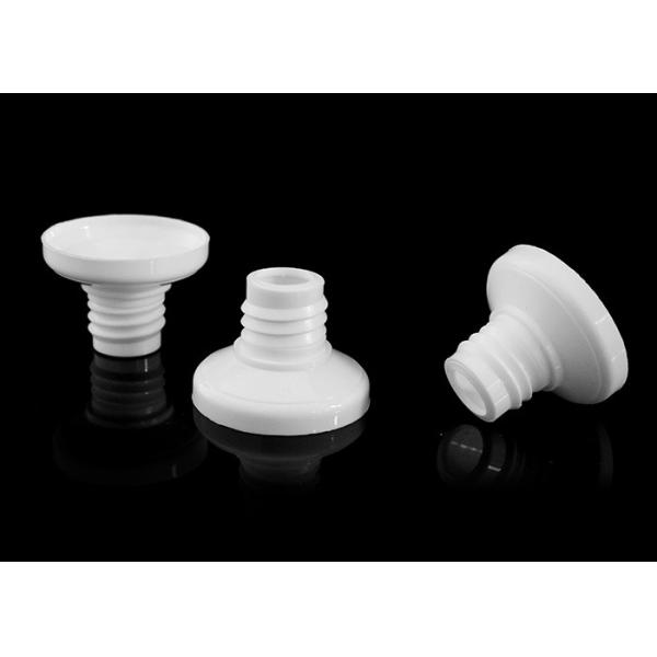 Quality Polyethylene Plastic Cosmetic Tube Head / Soft Laminated Tube Dia 28mm for sale