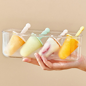Quality Creative DIY Ice Cream Popsicle Molds Easy To Clean Odourless for sale
