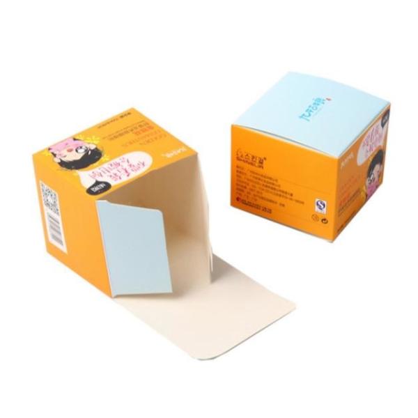 Quality 1000pcs Debossing Printed Cosmetic Boxes Custom Logo PMS for sale