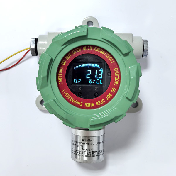 Quality Fixed Oxygen And Carbon Monoxide Detector 4-20ma Toxic Gas Leak Detector With Display for sale