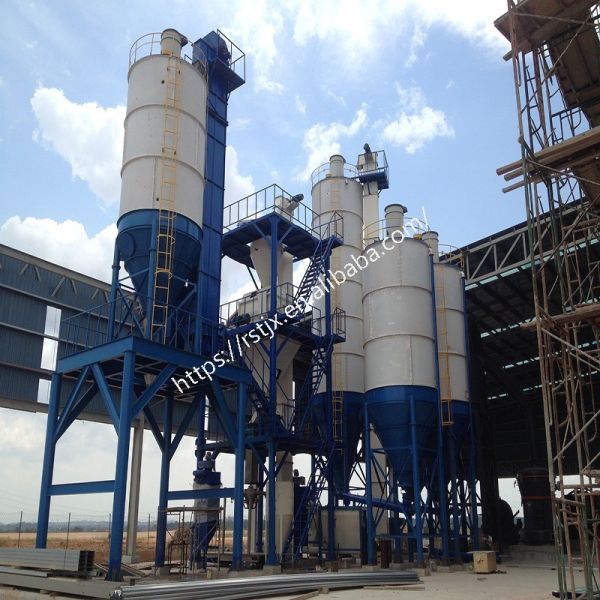Quality Precision Batching Tile Adhesive Mortar Plant / customizable Dry Mix Plant for sale