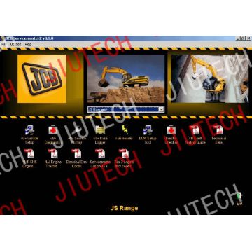Quality JCB diagnostic JCB Service Master v8.10 Version Heavy Duty Truck Diagnostic for sale