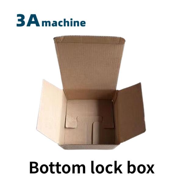 Quality Pre-Folded Bottom Lock Folding Box Gluing Machine CQT 900YG-2 for Paperboard for sale