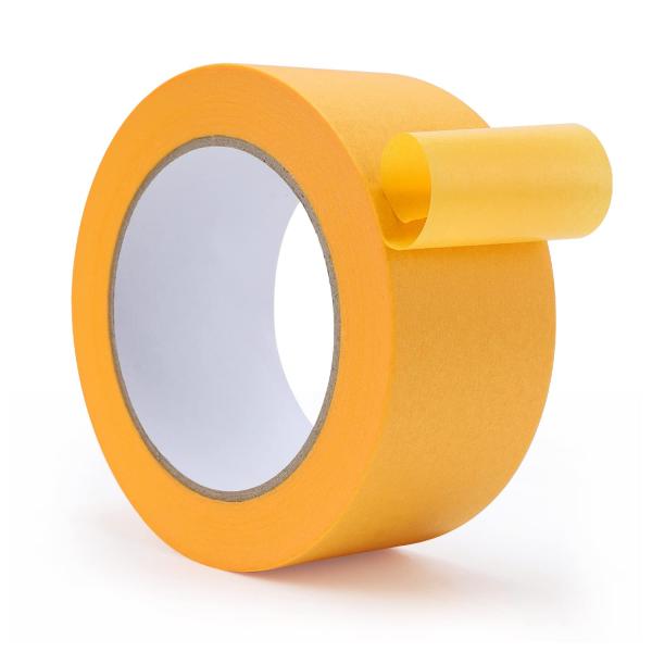 Quality Goldband Painting Tape 25mm X 50m Self Adhesive Washi Gold Paper Tape for sale