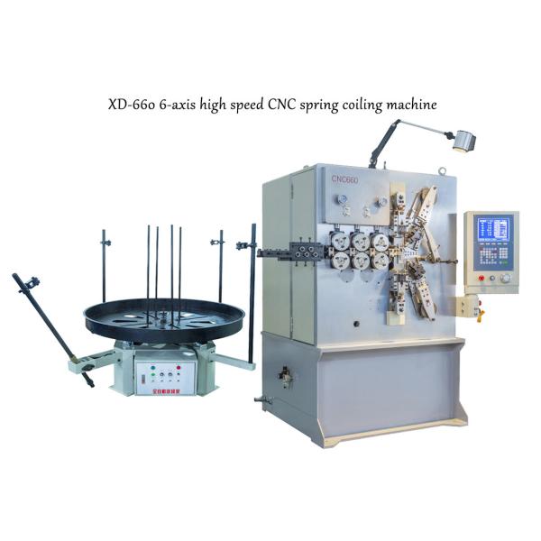 Quality XD-660 6-Axis High Speed CNC Spring Coiling Machine For Making Springs Precision for sale