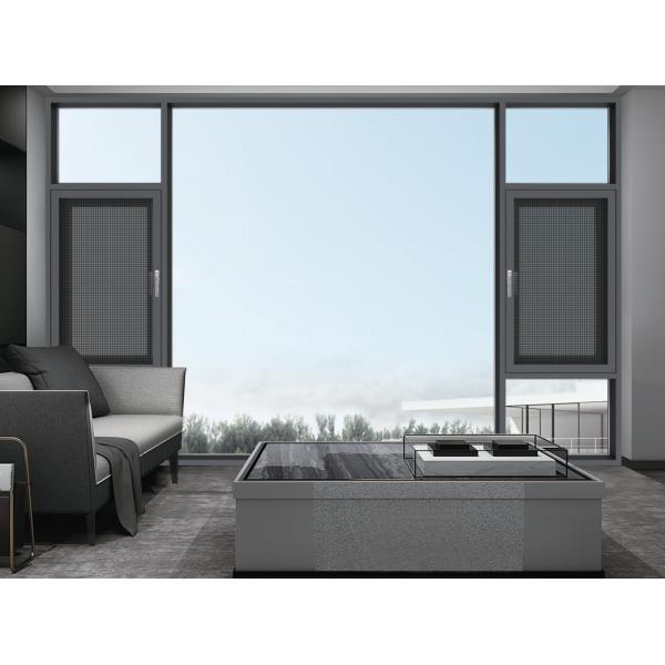 Quality Energy Saving Soundproof Weather Resistant Aluminum Swing Outward Casement Window for sale