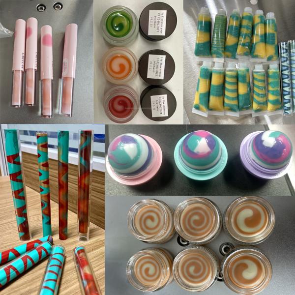 Quality Cosmetic Liptick And Cream Screw Filling Machine Double Color Cream Jar Filling for sale