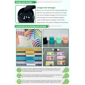 Quality REACH Certified Polyurethane Resin Pigment Liquid 1 Year Shelf Life for sale