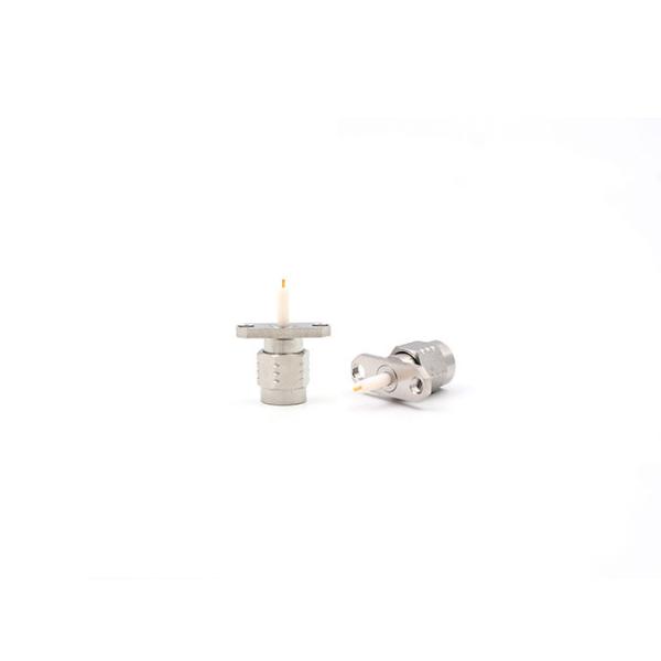 Quality RF Connector Stainless Steel 2.4mm Male Flange Mount for sale