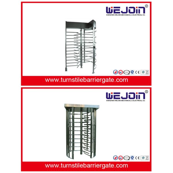 Quality Pedestrian Security Gates Automatic Turnstile Full Height Turnstile With Memory for sale