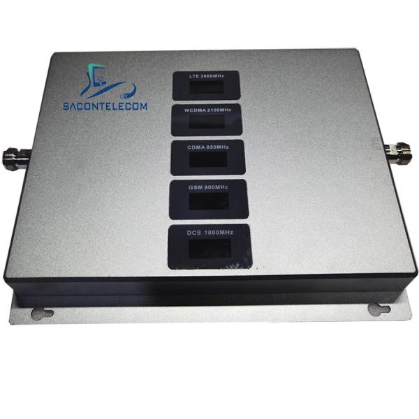Quality 5 Bands 2G 300M2 1800mhz Cell Phone Signal Repeater 20dBm for sale