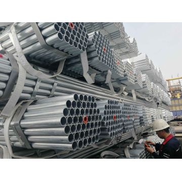 Quality Hot Dip Threaded Galvanized Pipe Galvanized Seamless Round Pipe for sale
