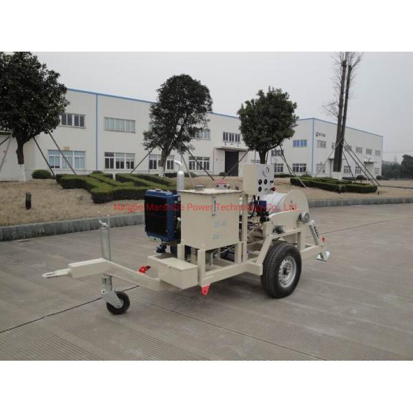 Quality Bullwheel Underground Hydraulic Cable Puller 2000 Rpm Heavy Duty for sale