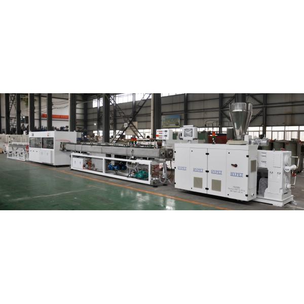 Quality SHENZHEN HYPET High Speed PVC Pipe Making Machine , PVC-O High Filler Pipe for sale