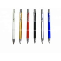 Quality Roller Metal Souvenir Blue Metal Pen for sale