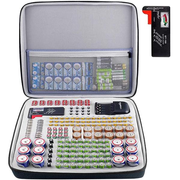 Quality Battery Organizer EVA Storage Case 0.8kg For 250 Batteries for sale