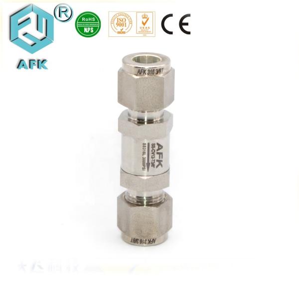 Quality 3000PSI Stainless Steel High Pressure Union Check Valve for sale