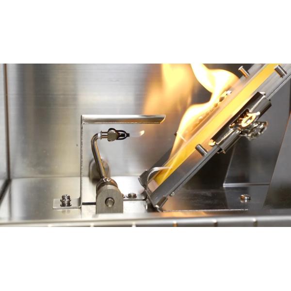 Quality 45 Degree Flammability Flame Testing Equipment For Material Fire Safety for sale