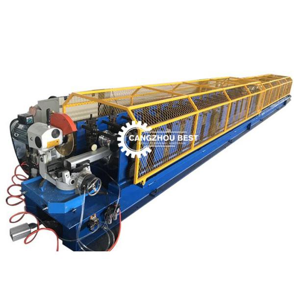 Quality PLC Control Cold Roll Forming Machine For Square & Round Downspout Drain Pipe for sale