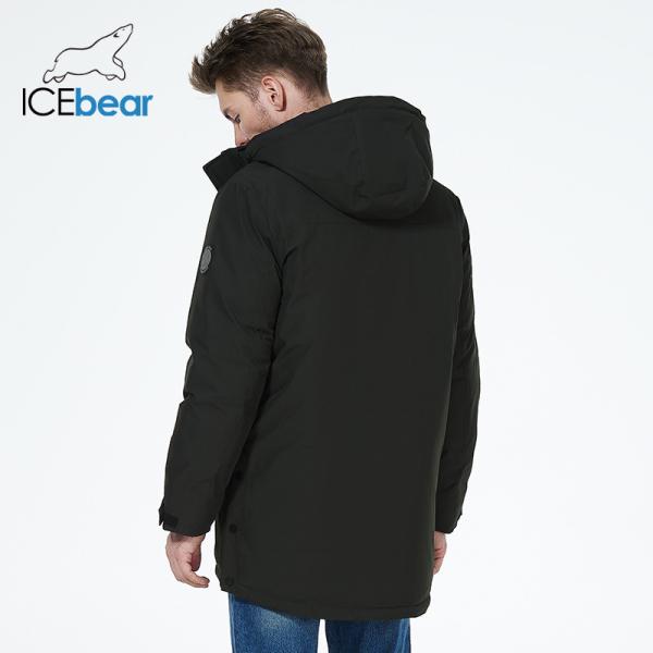 Quality Convenient Mens Parka Jacket Size L To 4XL Bio Down Jacket With Many Pockets for sale