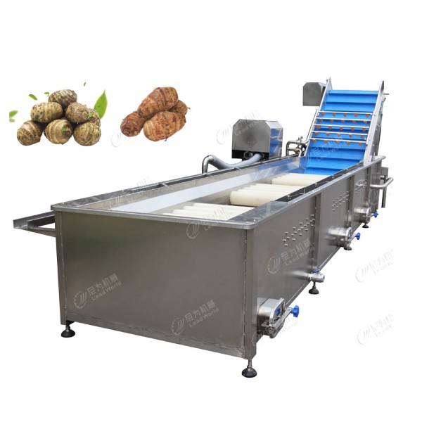 Quality Vegetable Cleaning Peeling Machine Potato / Carrot / Cassava / Taro Washing Cleaning Machine for sale