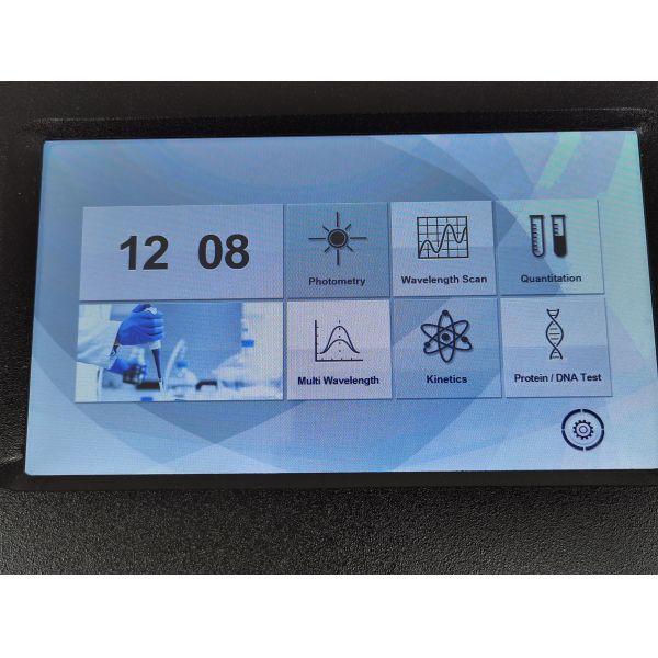 Quality 7 inch LCD Touch Screen Variable Spectral Bandwidth Spectrophotometer for for sale