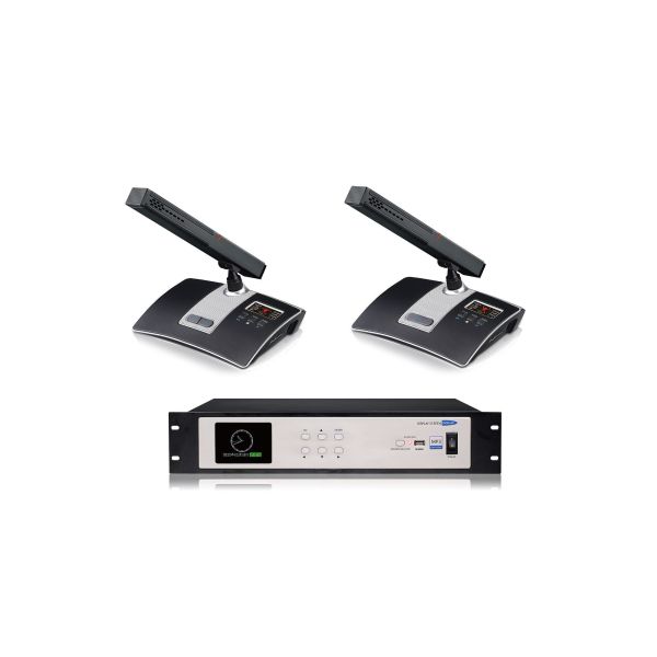 Quality Meeting Room .delegate Conference Microphone System WS-100A 5G Audio Digital For Large Room for sale