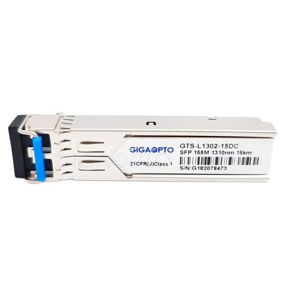 Quality 155Mbps SFP Cisco MFELX1 Compatible Optical Transceiver Module 1310nm 15km for sale