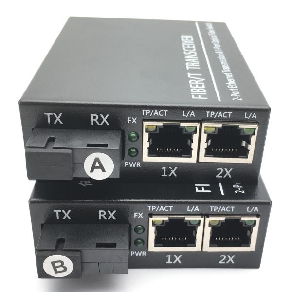 Quality 1000 Mbps Fiber Optic Transceiver Media conversion STP Supporting AC 220V for sale