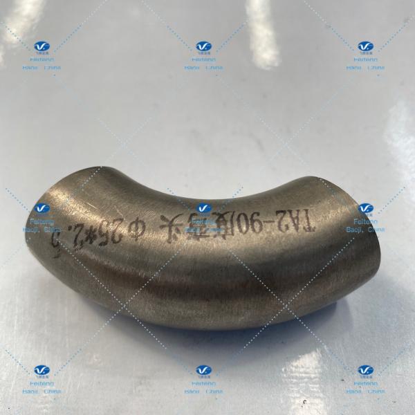 Quality Feiteng 25OD*2.5 Titanium Seamless Pipe Elbow for sale