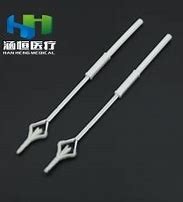 Quality Disposable Gynecological Examination Endocervical Broom Brush LDPE Head for sale