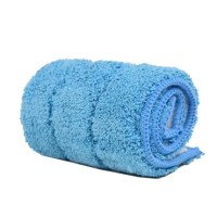 Quality Blue 380gsm Microfiber Wet Mop Pads , Pocket Shaped Multifunctional Mops for sale
