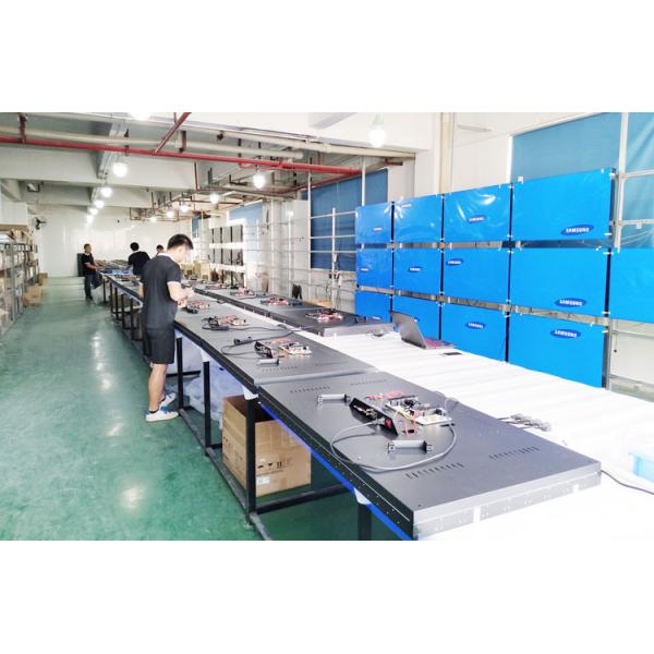 Quality 3.5mm Bezel 2x2 Seamless LCD Video Wall 46 Inch Ultra Narrow Frame for sale