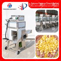 Quality Sweet Corn Processing Equipment , Waxy Corn Deseeding Vegetable Processing Equipment for sale