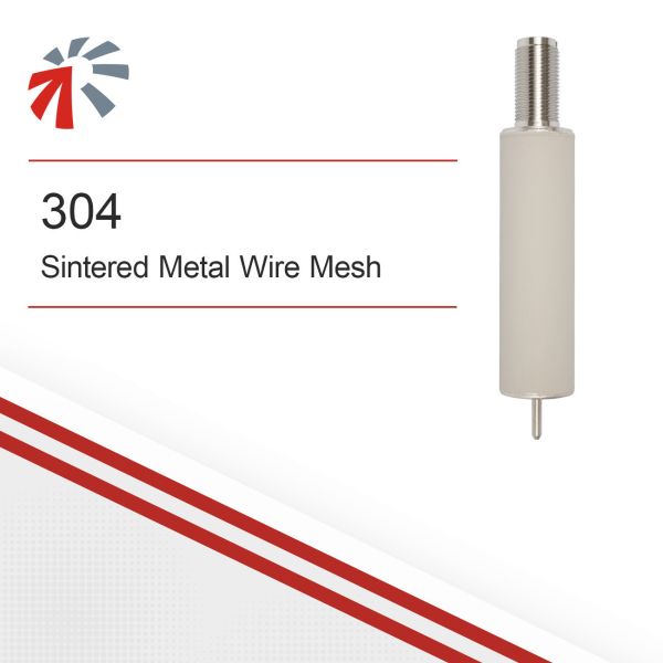 Quality 304 Stainless Steel Sintered Metal Filter Element for Filtration in Food and Beverage for sale