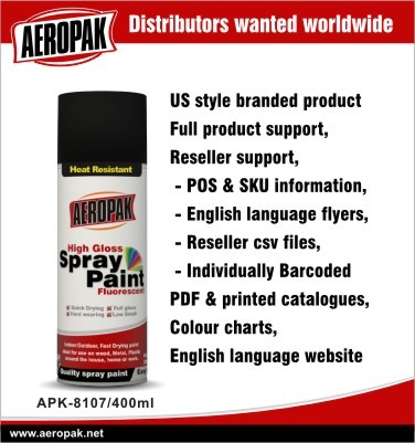 Quality Silicone Resin Silver Aerosol Spray Paints , High Temperature And Waterproof for sale