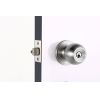 china Stainless Steel Cylinder Door Knobs Handle Lockset for 70MM Backset door lock