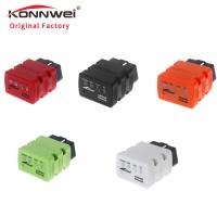 Quality Car Engine Test Konnwei OBD2 Scanner KW902 Free Obd2 Software Elm327 Obd Gps for sale