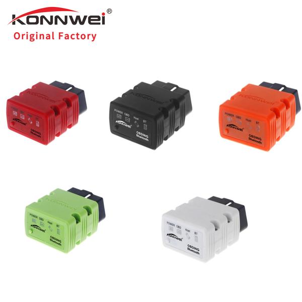Quality Car Engine Test Konnwei OBD2 Scanner KW902 Free Obd2 Software Elm327 Obd Gps for sale